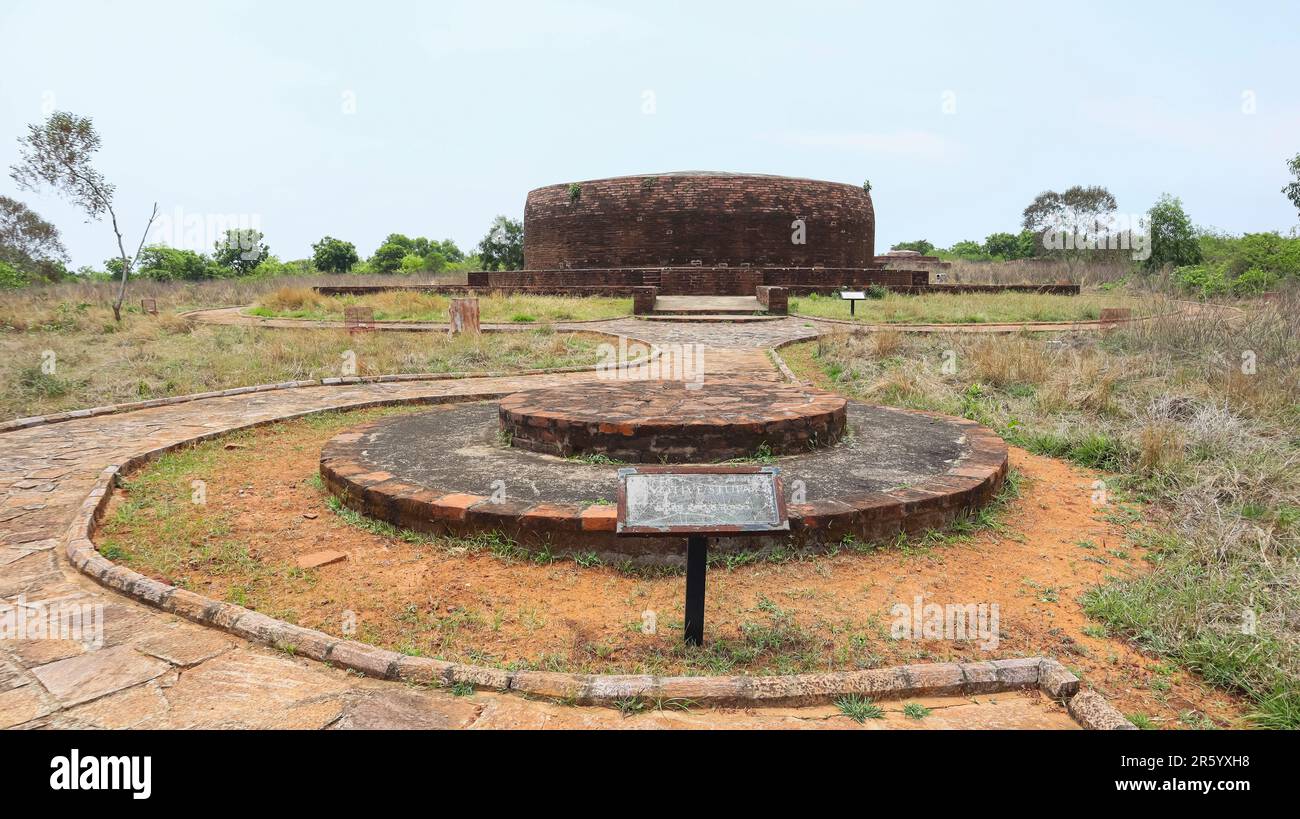 View of Votive Stupas at Bavikonda Ancient Buddhist Stupa ...