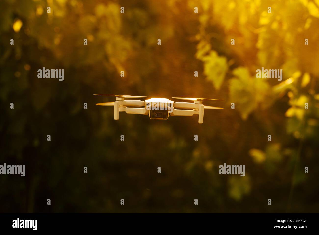 Drone flying outside in hi-res stock photography and images - Alamy