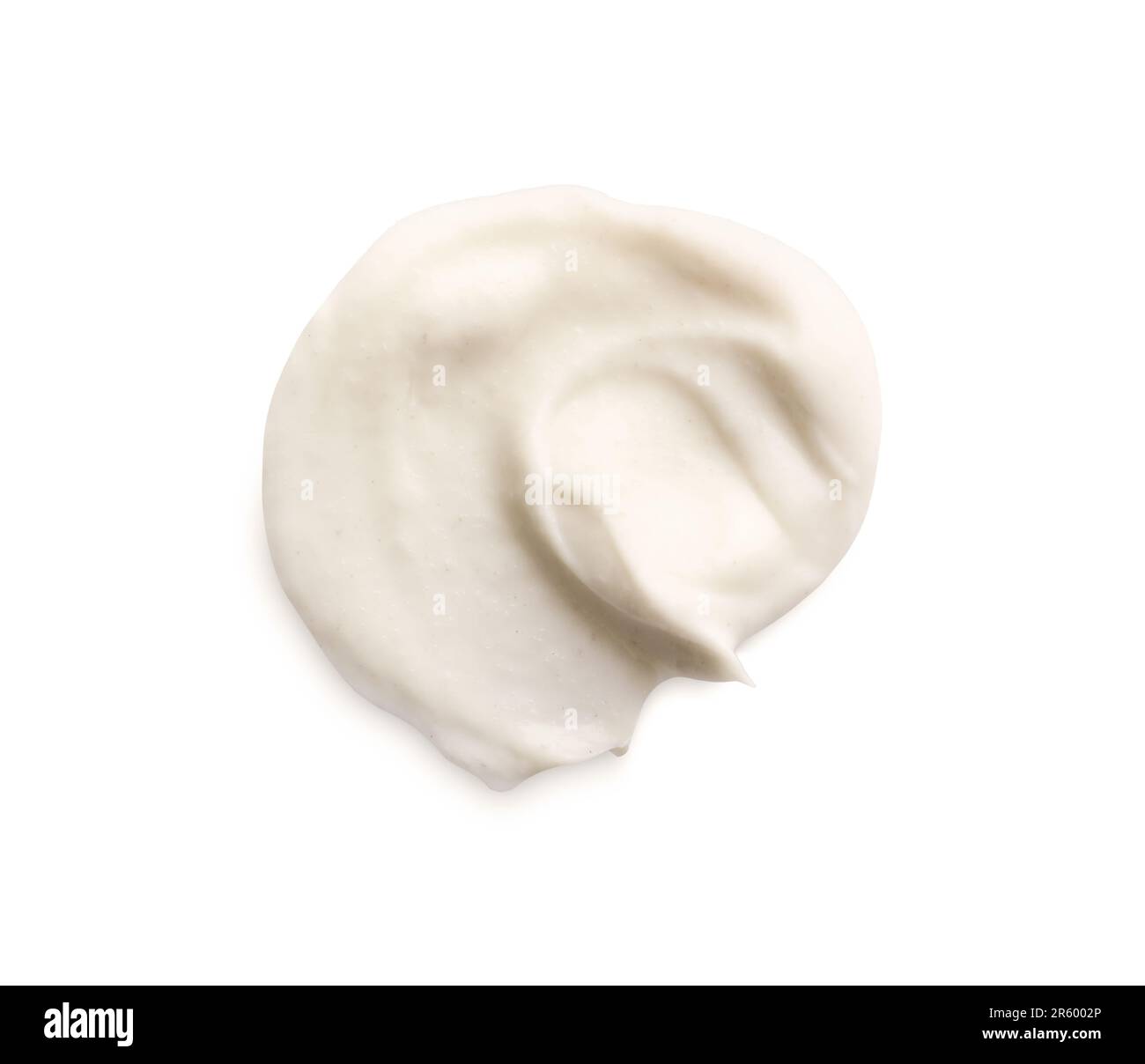 Sample of facial cream isolated on white, top view Stock Photo - Alamy