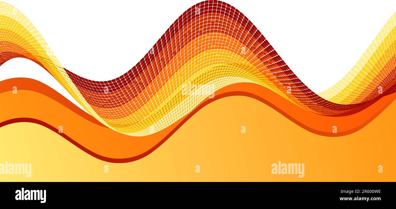 Vector orange abstrakt background Stock Vector Image & Art - Alamy