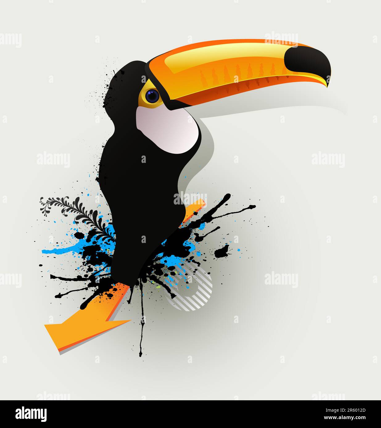 Graffiti animal drawing Stock Vector Images - Alamy