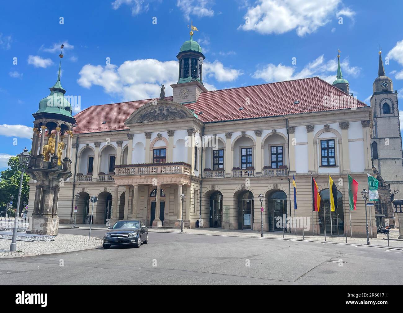old town hall from magdeburg,east germany Stock Photo - Alamy