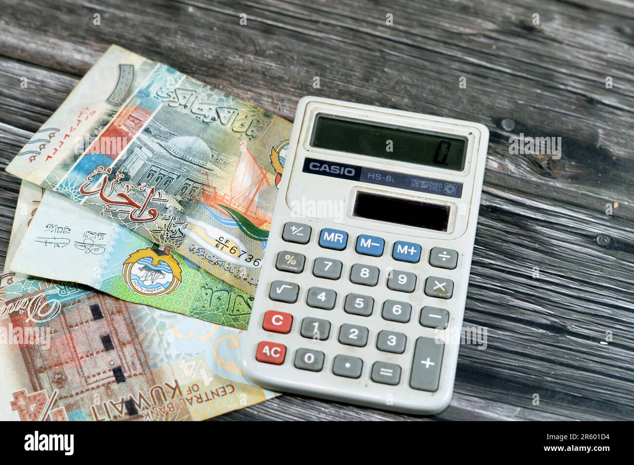 Cairo, Egypt, May 31 2023: Casio Solar-powered calculator, hand-held ...