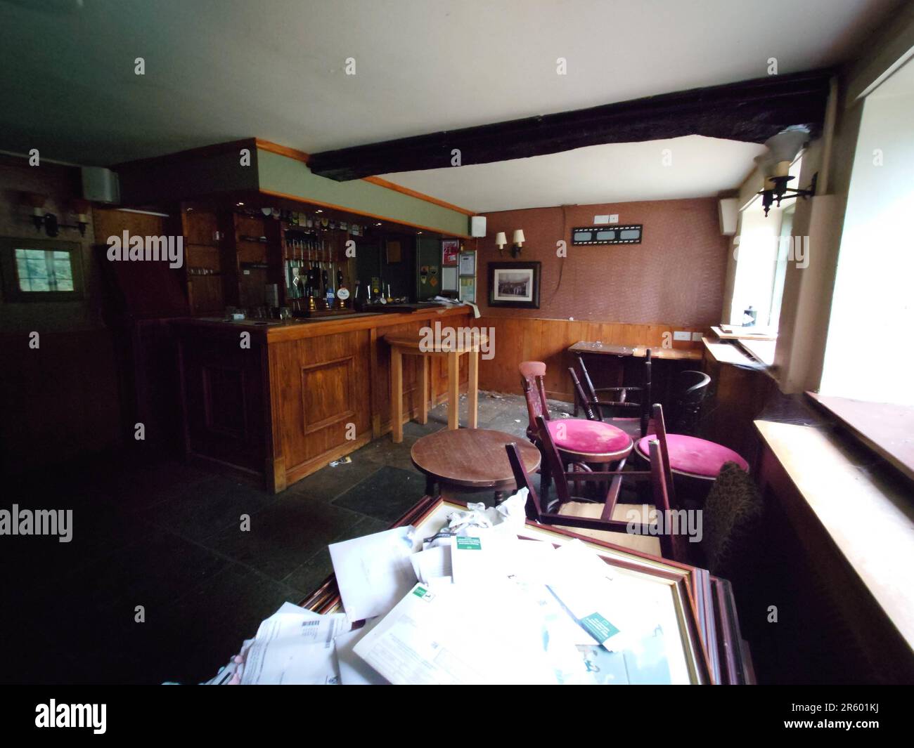 THIS abandoned time-capsule pub “The Acton Arms” was discovered with ...
