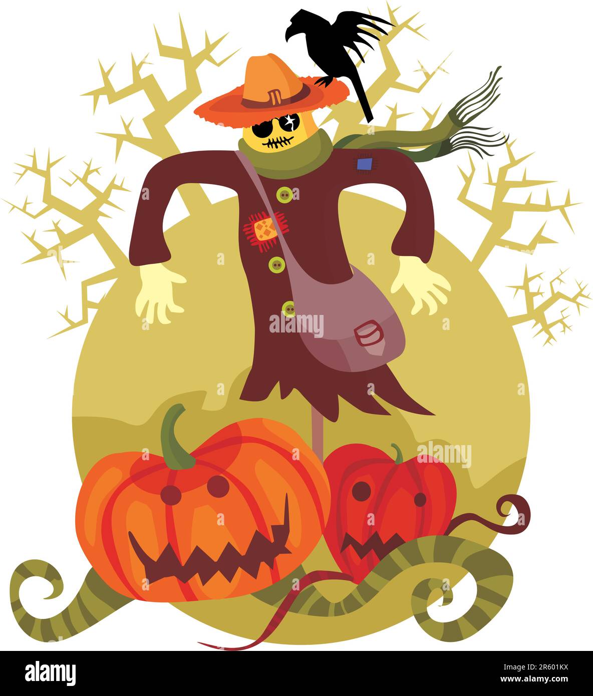 Gothic female illustration Cut Out Stock Images & Pictures - Alamy