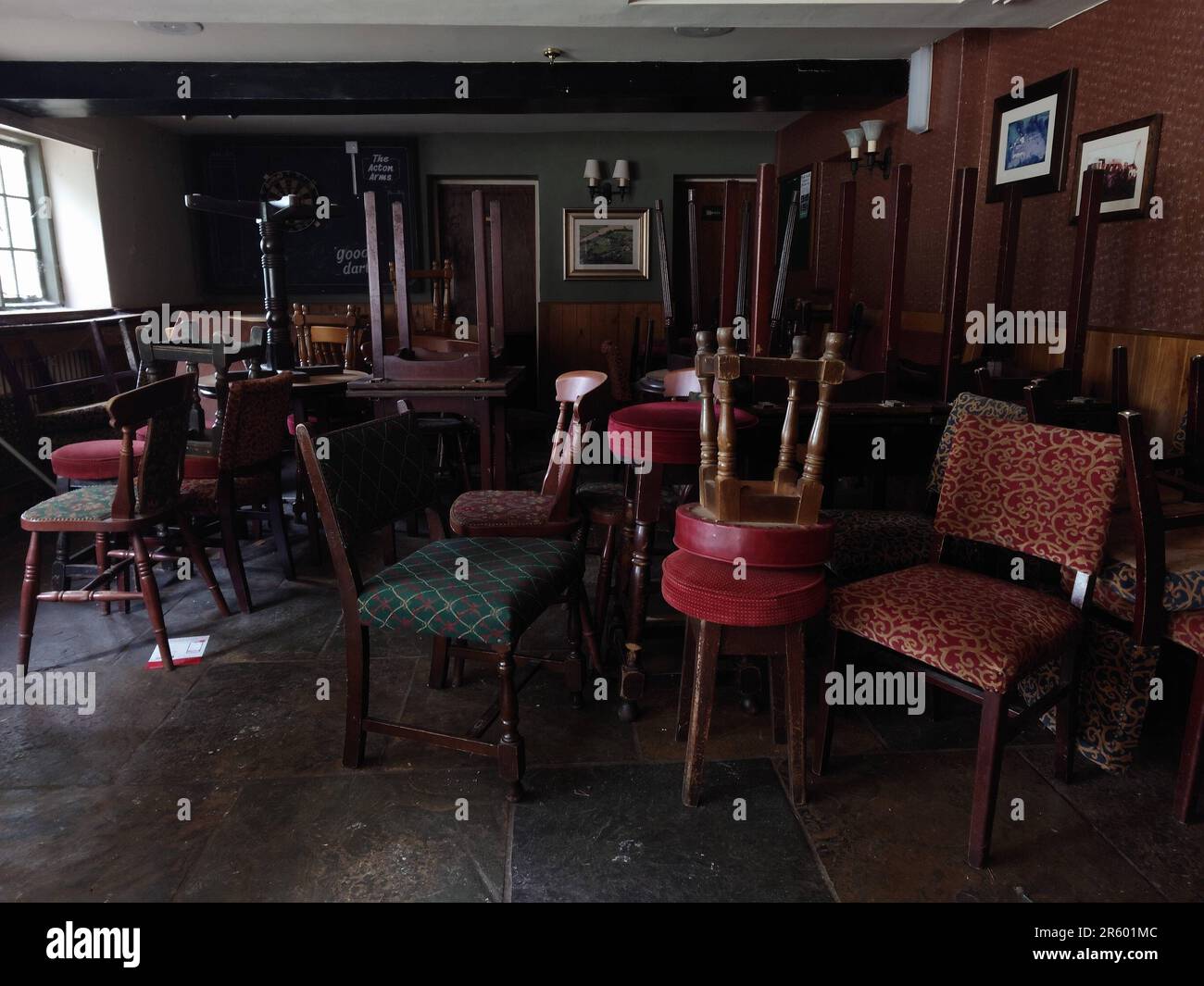THIS abandoned time-capsule pub “The Acton Arms” was discovered with ...