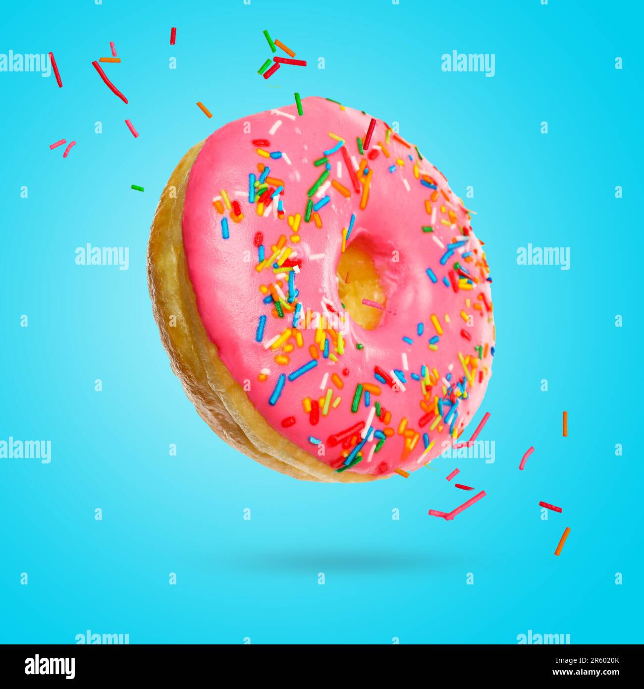 Donut falling hi-res stock photography and images - Alamy
