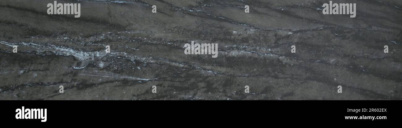 Texture of black marble surface as background, closeup. Banner design ...