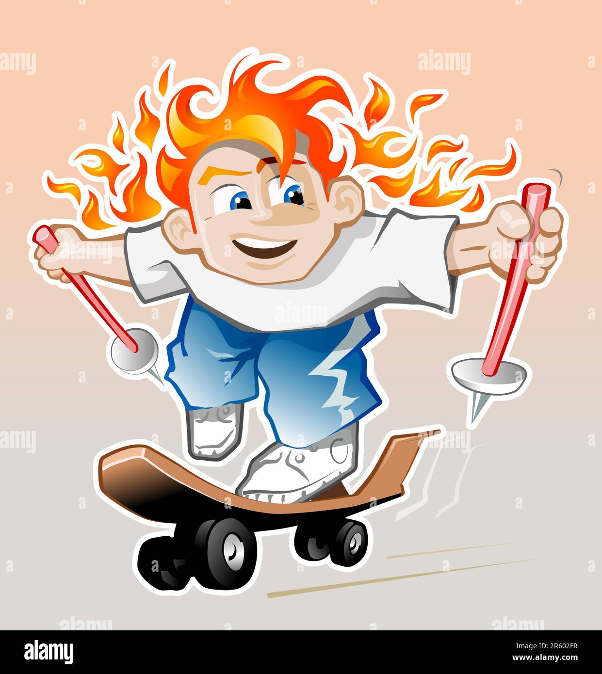 Speed crazy Stock Vector Images - Alamy