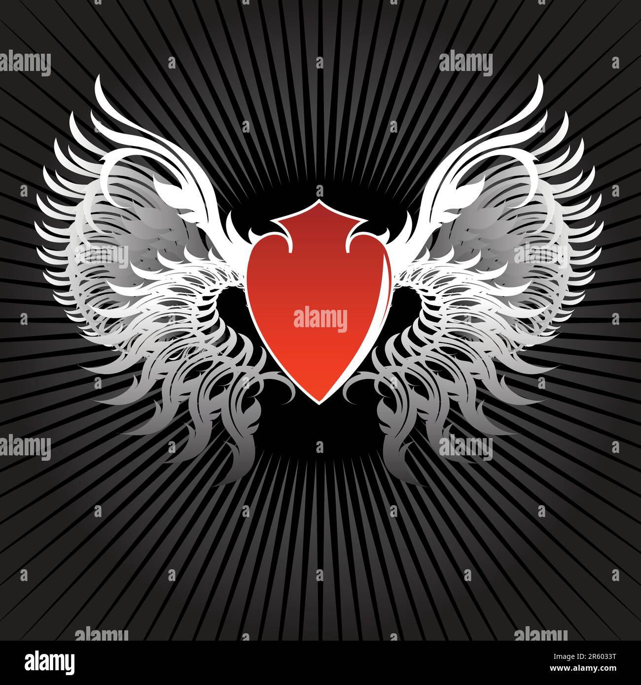 Shield wings hi-res stock photography and images - Alamy