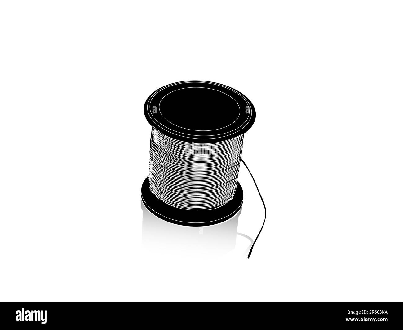 Yarn string art Stock Vector Images - Alamy