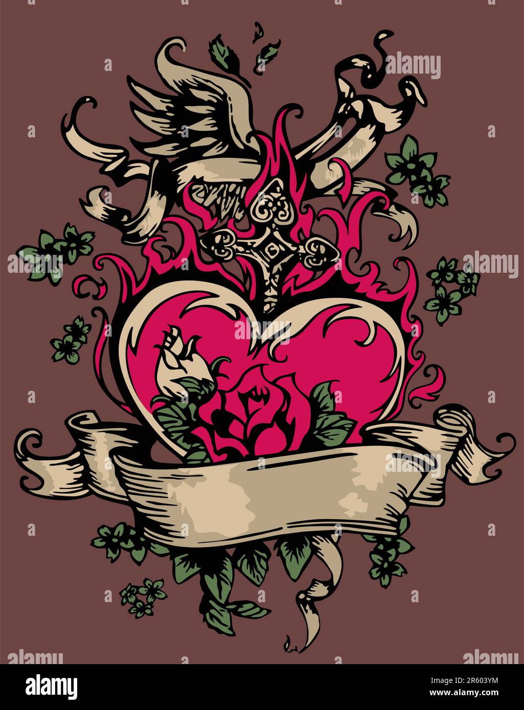 Fancy crown emblem hi-res stock photography and images - Alamy