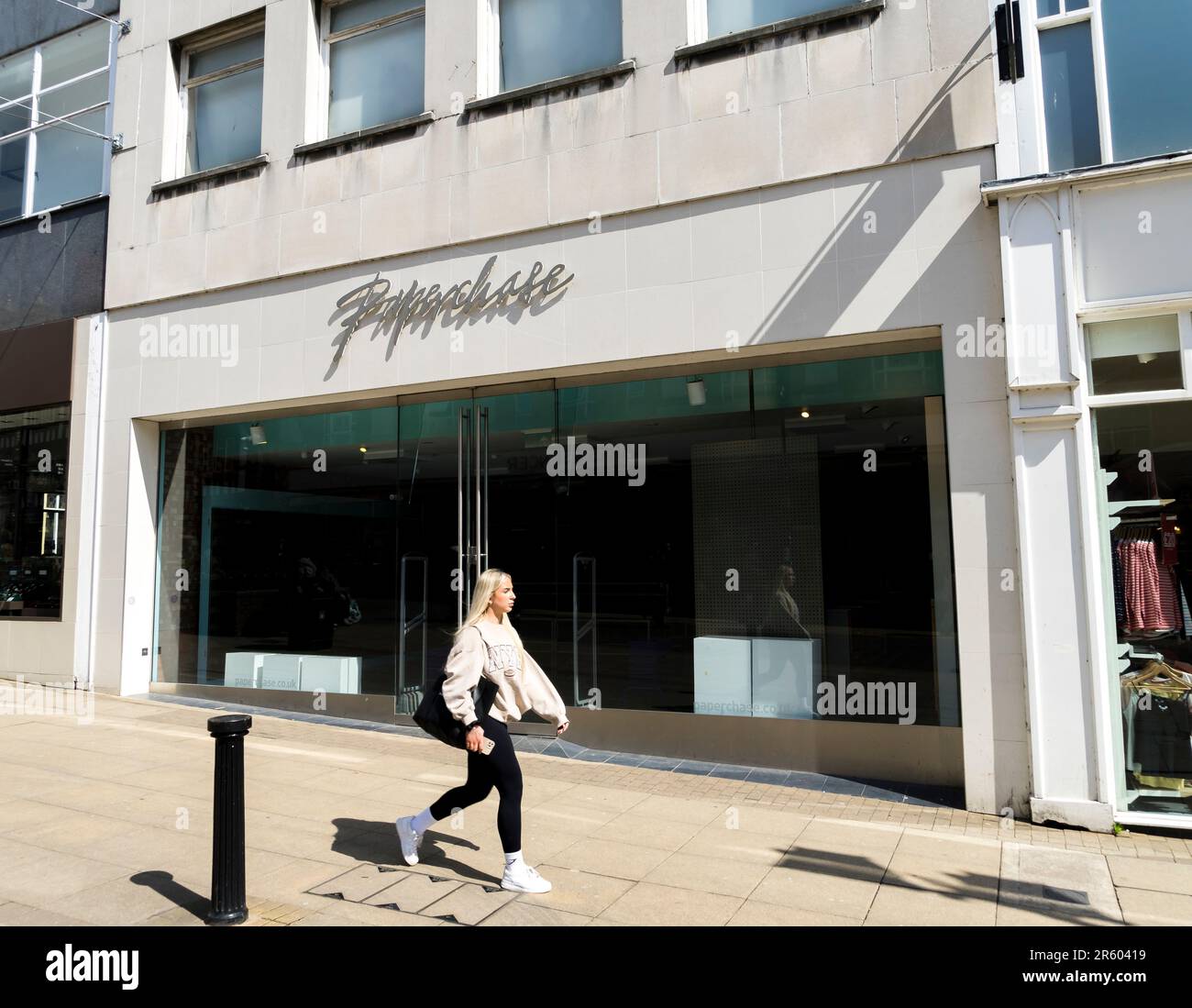 Paperchase shop closed High Street Lincoln City, Lincolnshire, England ...