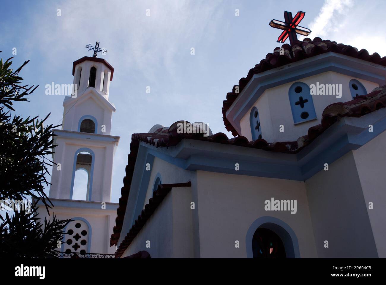 Greece, Northeastern Aegean, Lesvos island Agiasos and around the ...