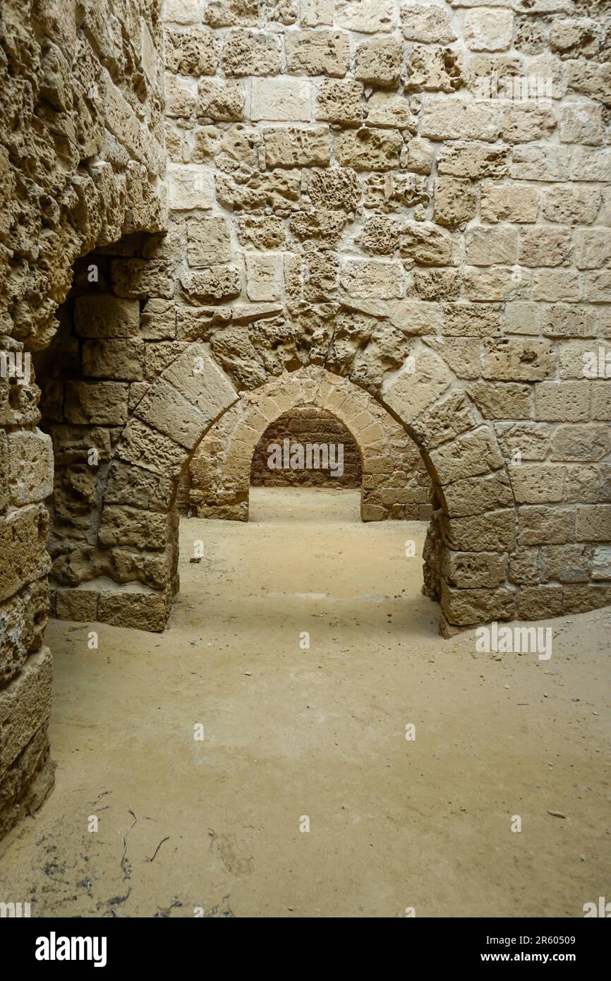 5 April 2023 Famagusta Cyprus. Othello Castle in Famagusta Cyprus Stock ...