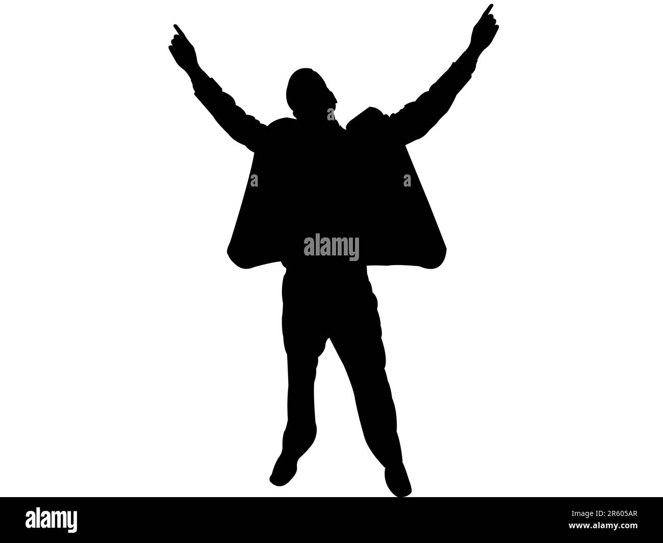 Man full length isolated Black and White Stock Photos & Images - Alamy