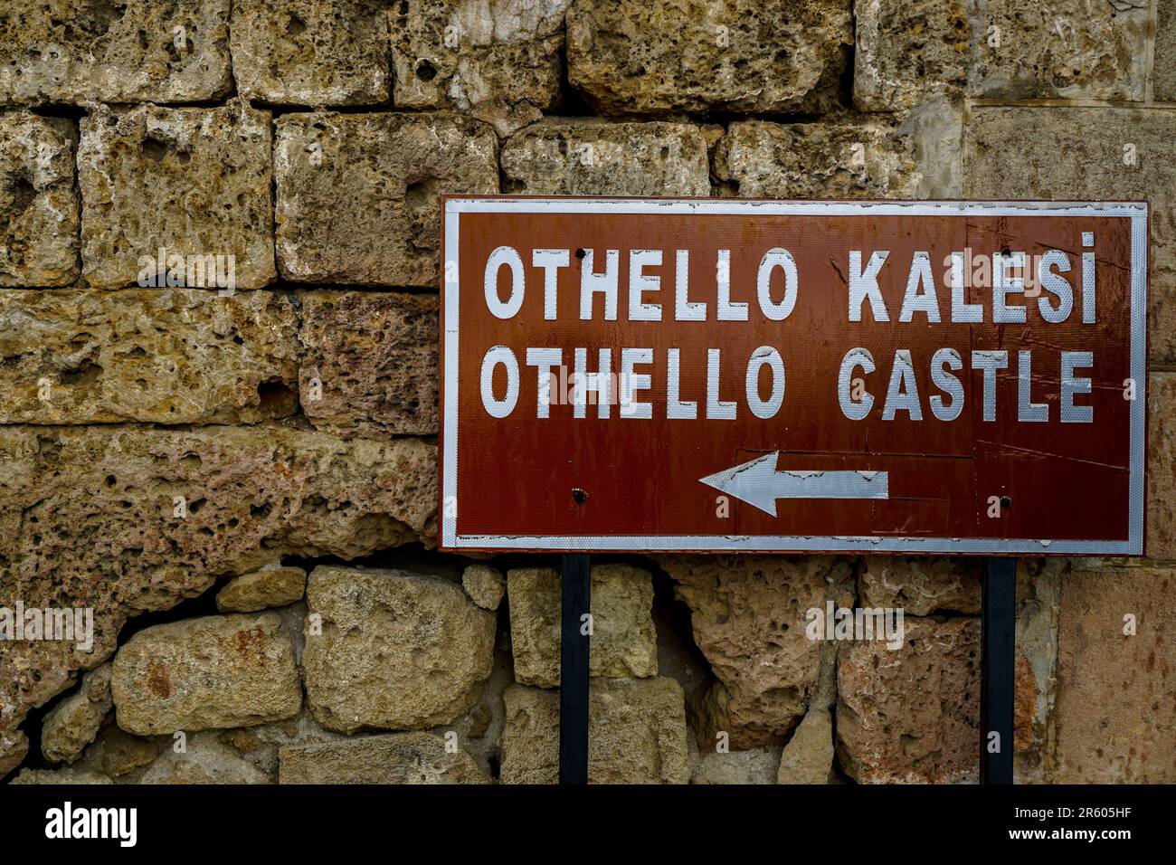 5 April 2023 Famagusta Cyprus. Othello Castle in Famagusta Cyprus Stock ...