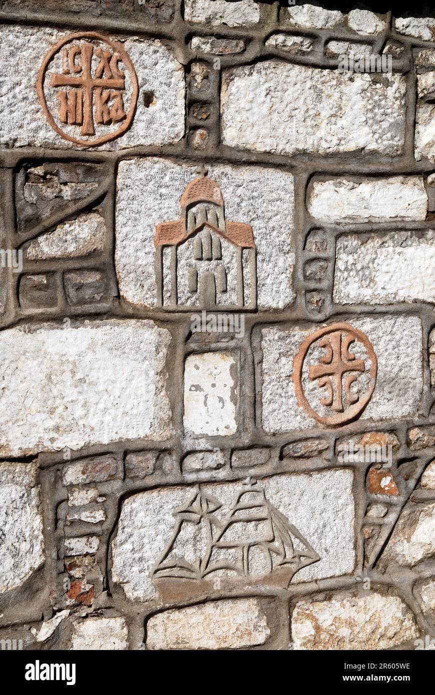 Greece, Northeastern Aegean, Lesvos island Agiasos and around the ...