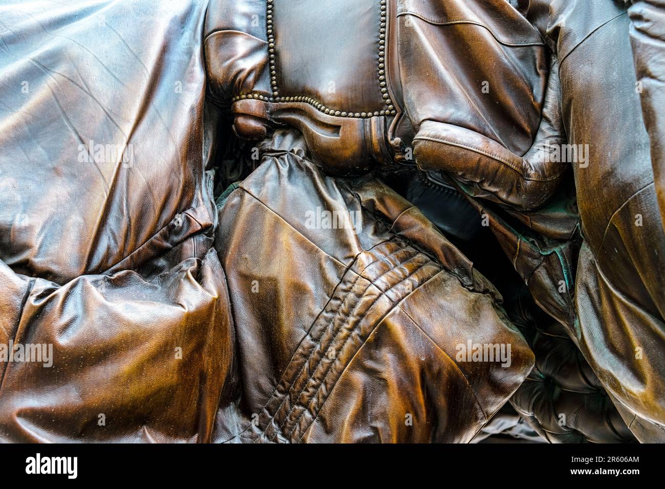 Sculpture Couch Monster by Brian Jungen in Toronto, Canada Stock Photo ...