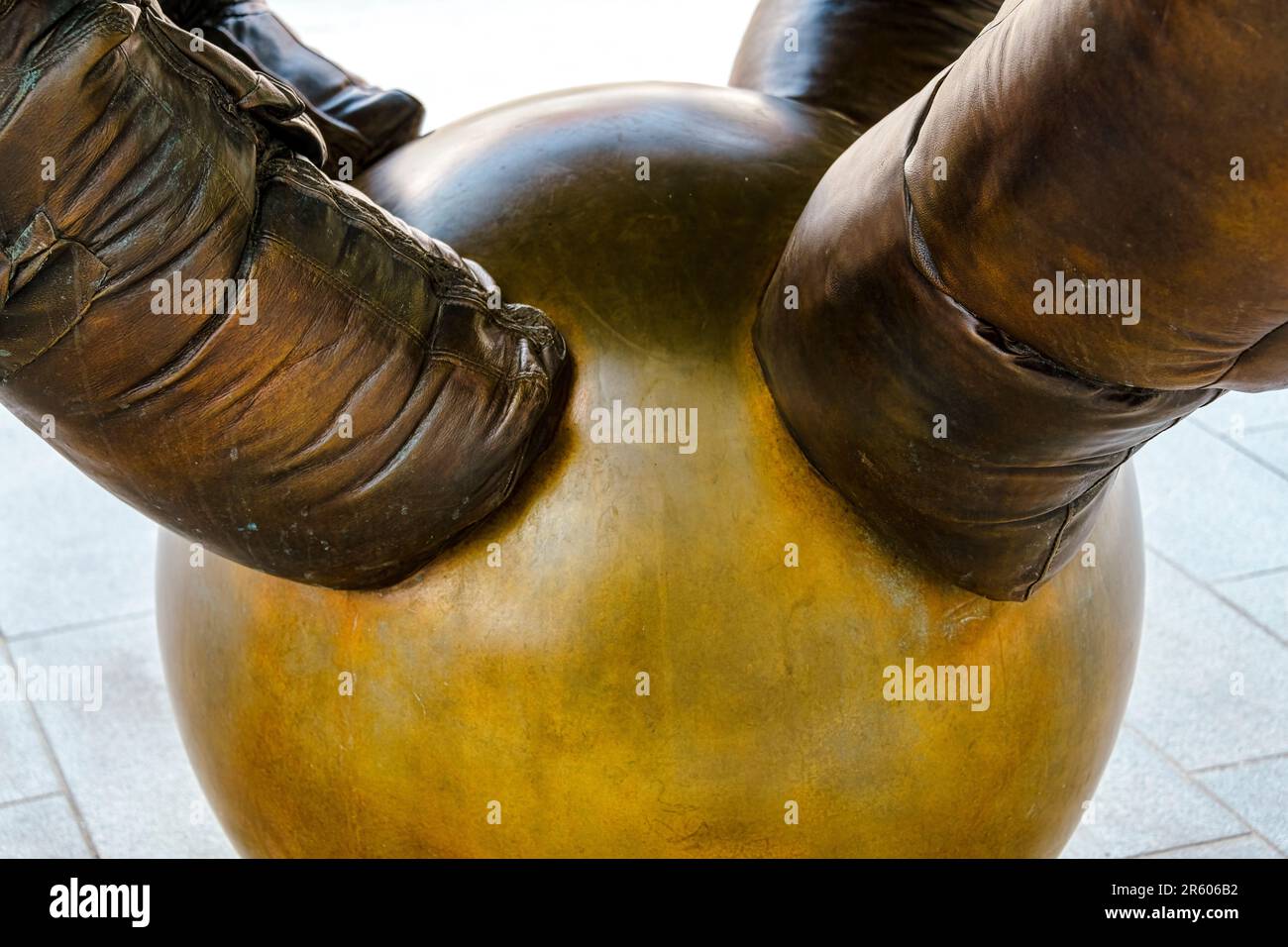 Sculpture Couch Monster by Brian Jungen in Toronto, Canada Stock Photo ...