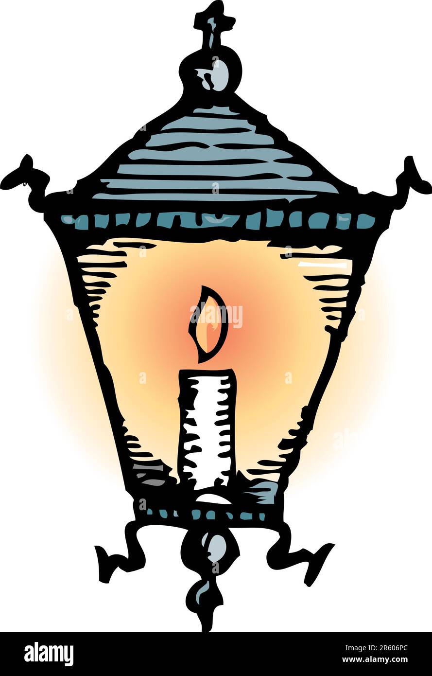 Victorian oil lamp Stock Vector Images - Alamy
