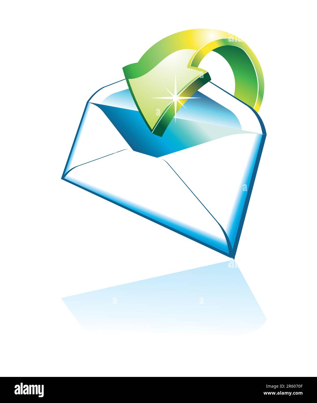 Email concept writing Stock Vector Images - Alamy