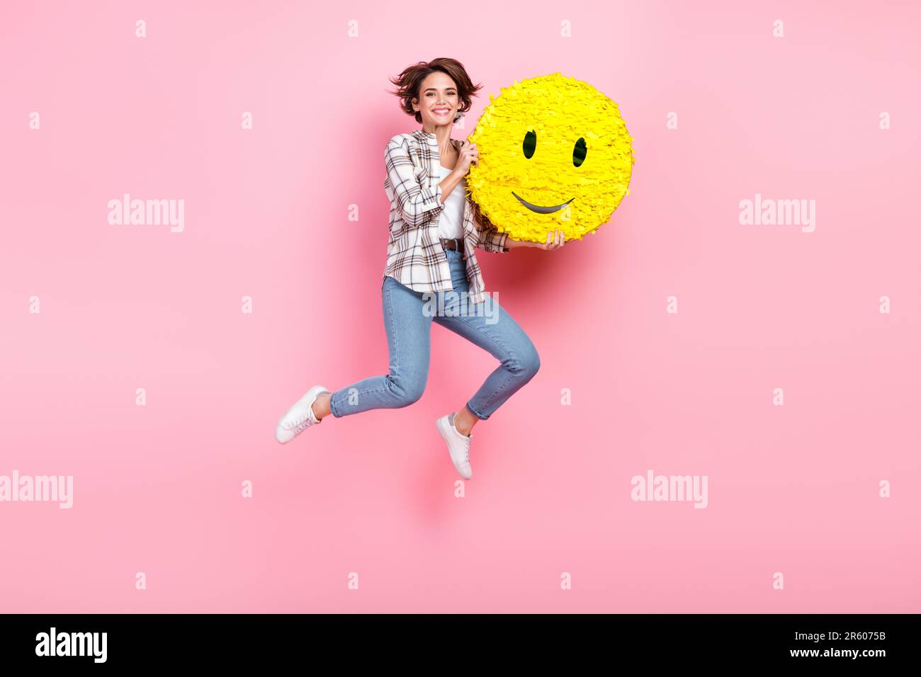 Crazy Girl Smiley
