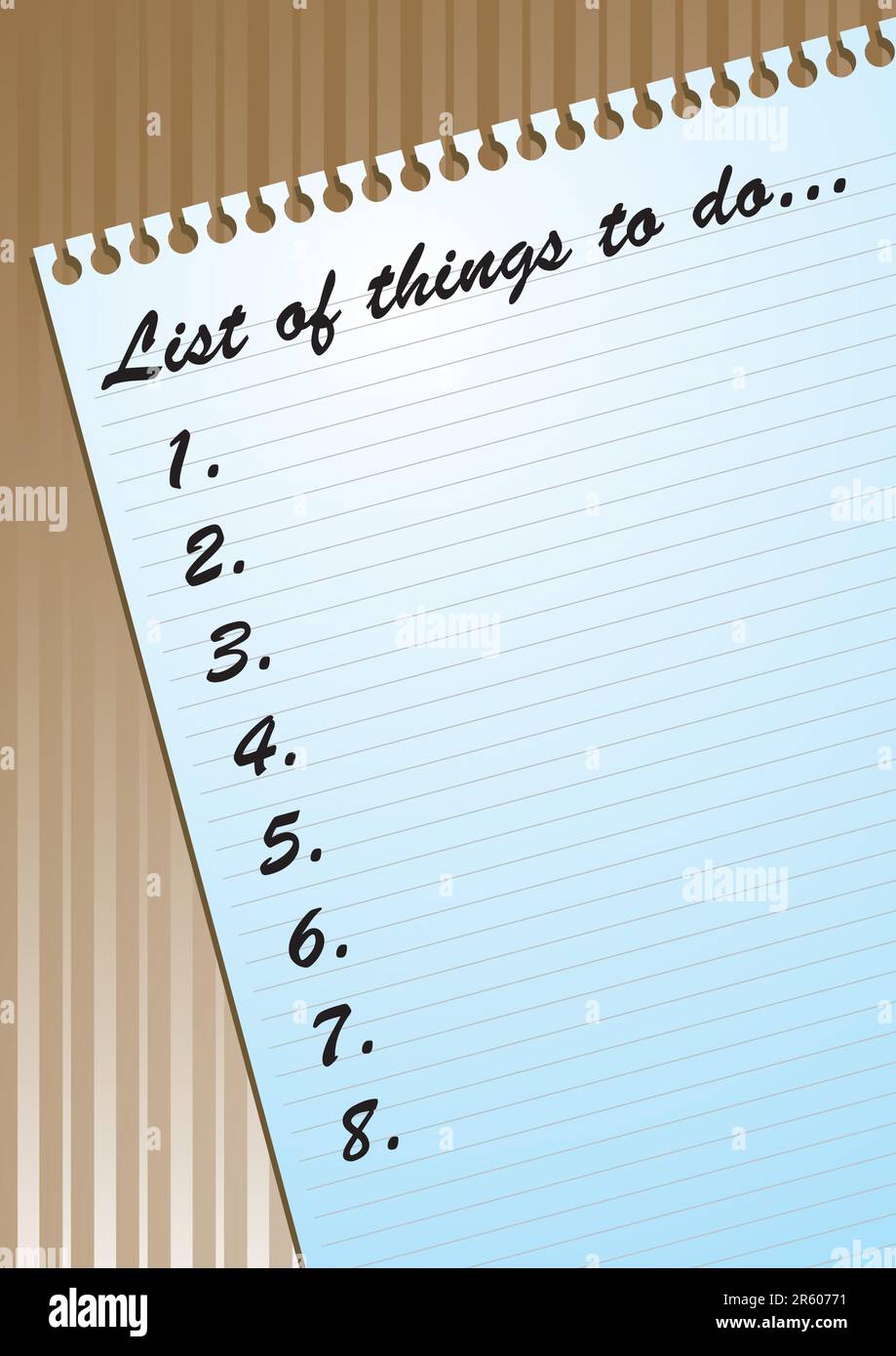 Remember list hi-res stock photography and images - Alamy