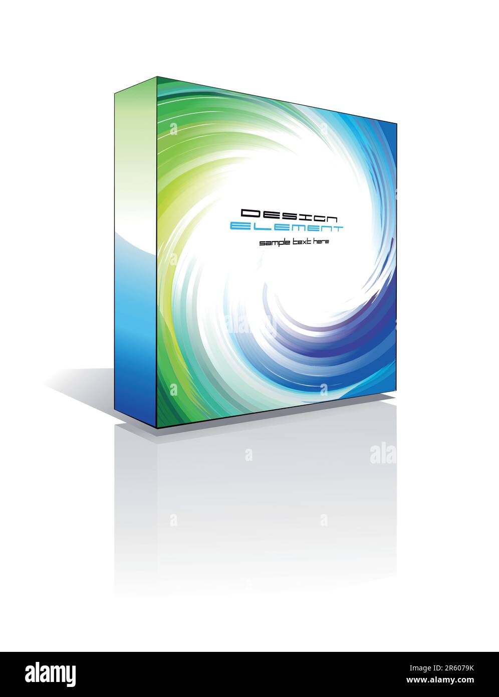 Software business card Stock Vector Images - Alamy