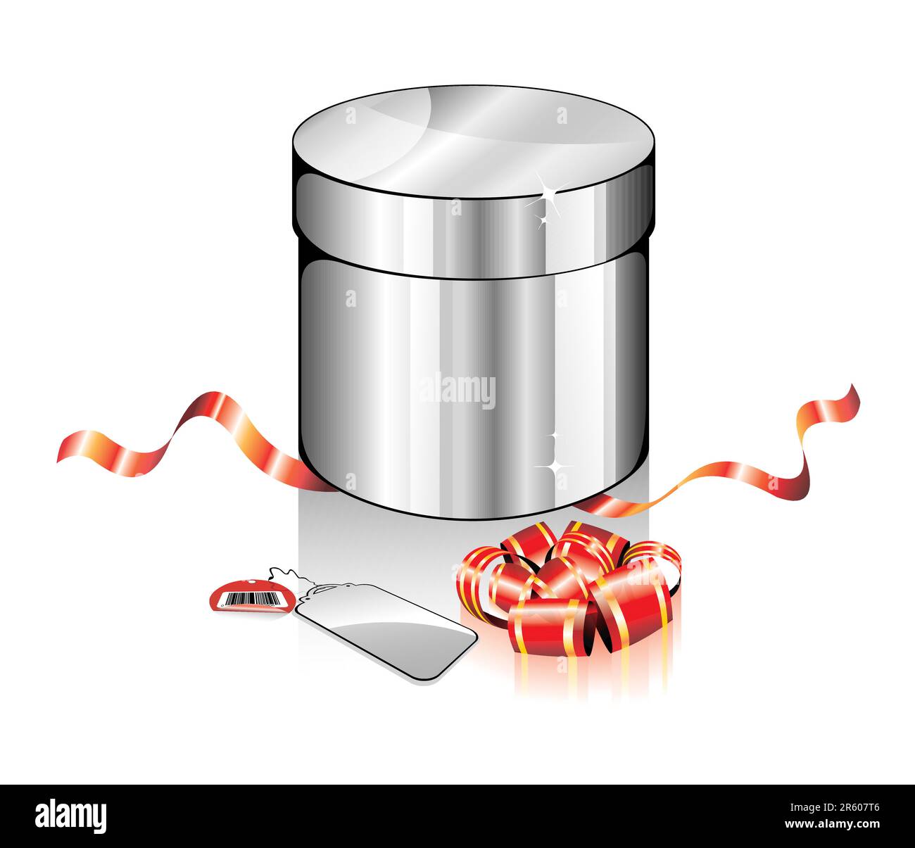 Gift tag circle Stock Vector Images - Alamy