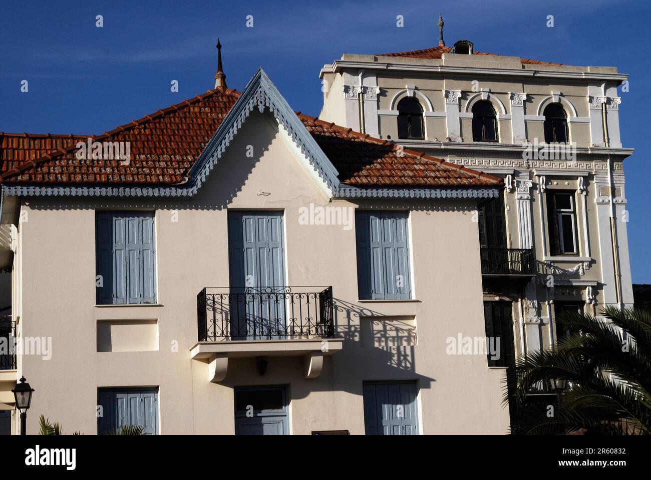 Greece, Northeastern Aegean, Lesvos island Agiasos and around the ...
