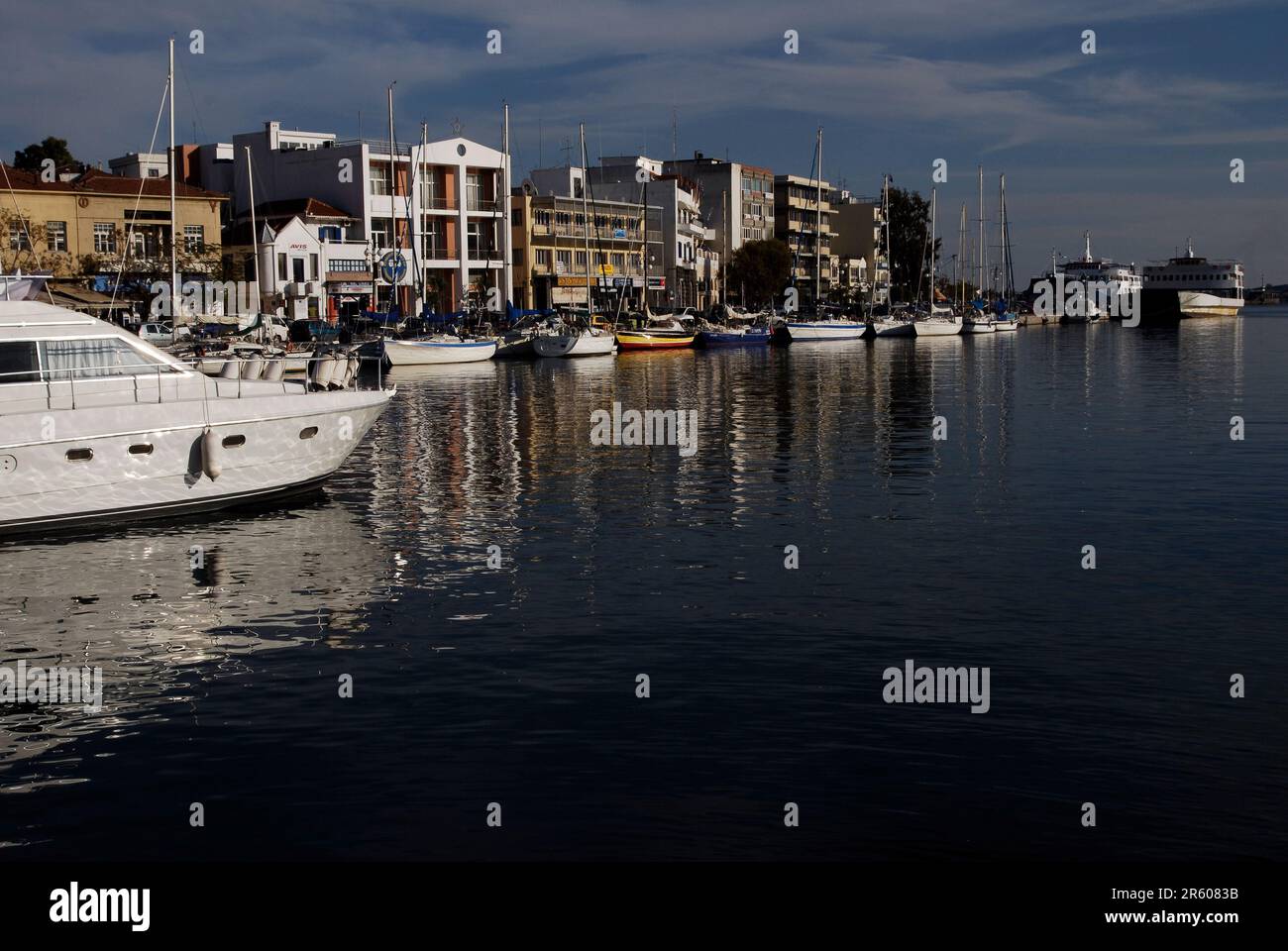 Greece, Northeastern Aegean, Lesvos island Agiasos and around the ...