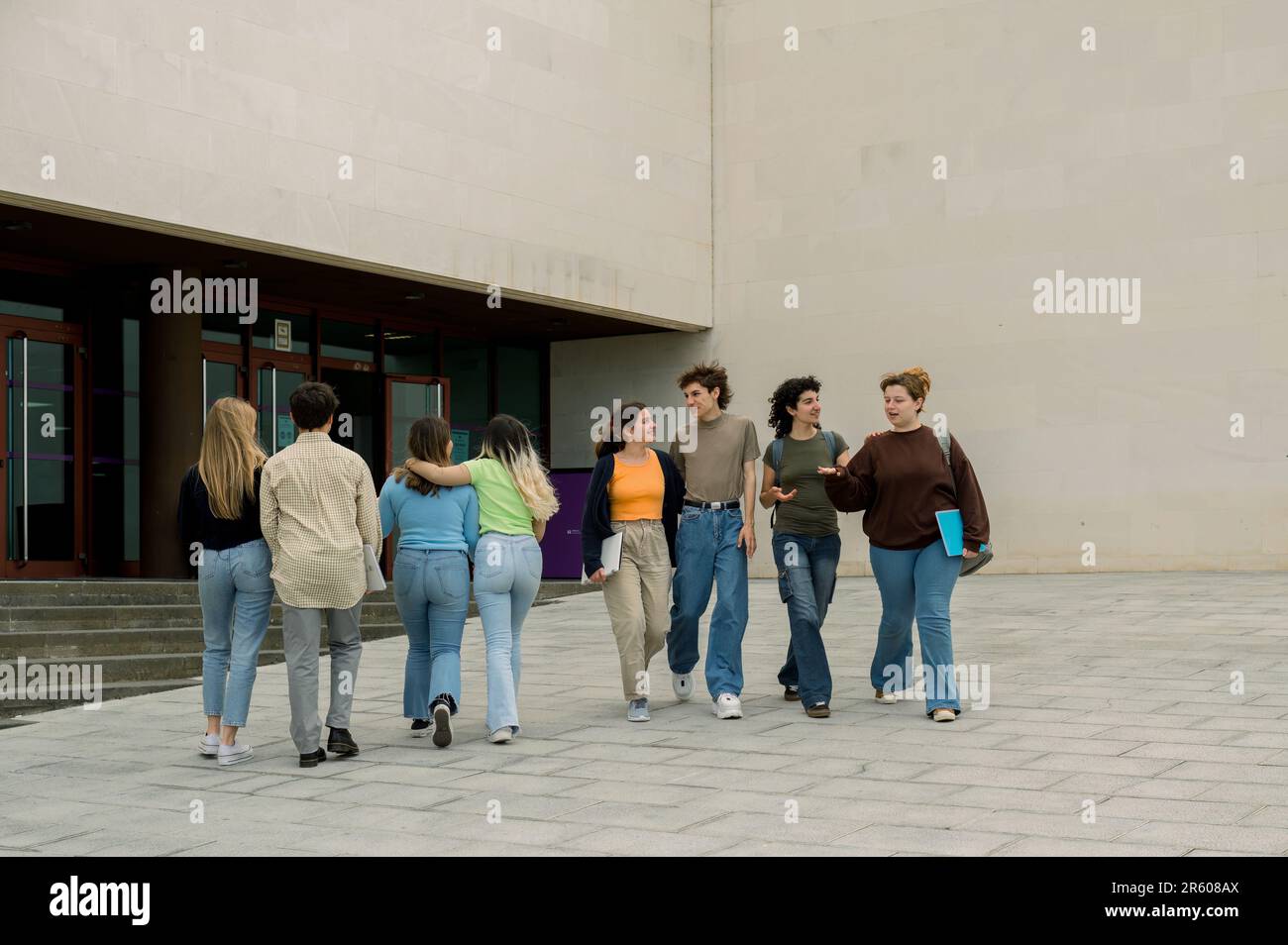 Diverse freshmen hi-res stock photography and images - Alamy