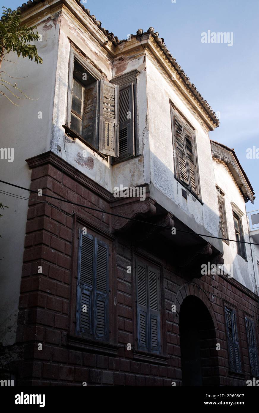 Greece, Northeastern Aegean, Lesvos island Agiasos and around the ...