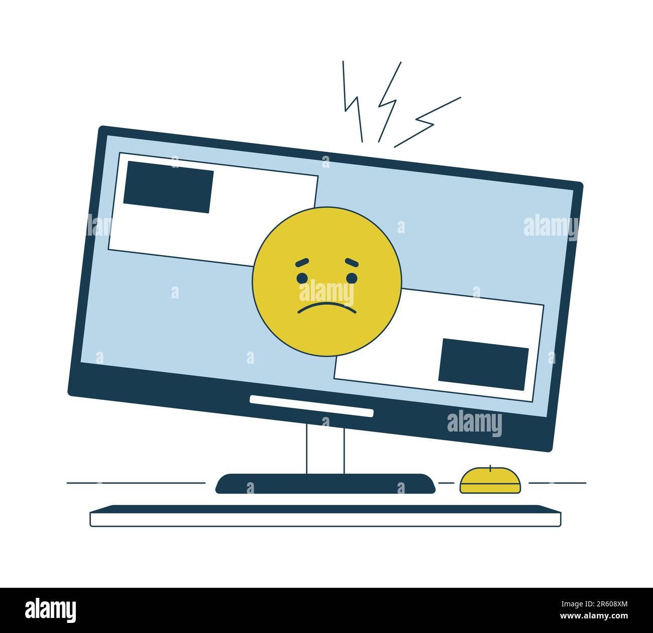 Pc diagnostics Stock Vector Images - Alamy