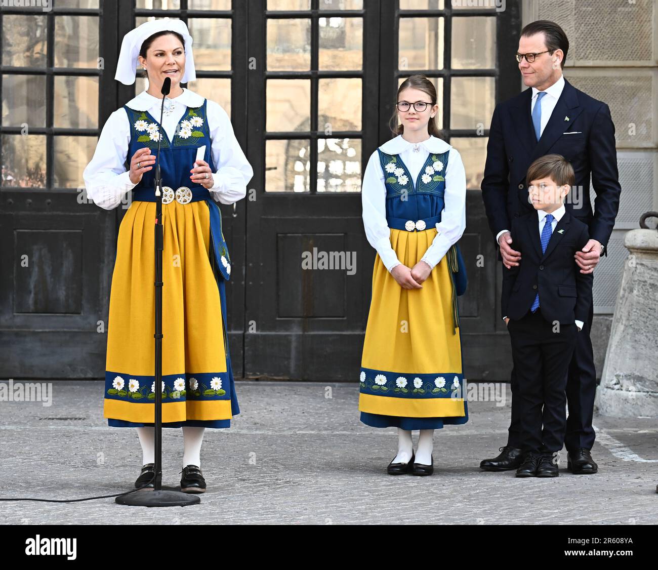 STOCKHOLM 20230606 Crown Princess Victoria and Prince Daniel open ...