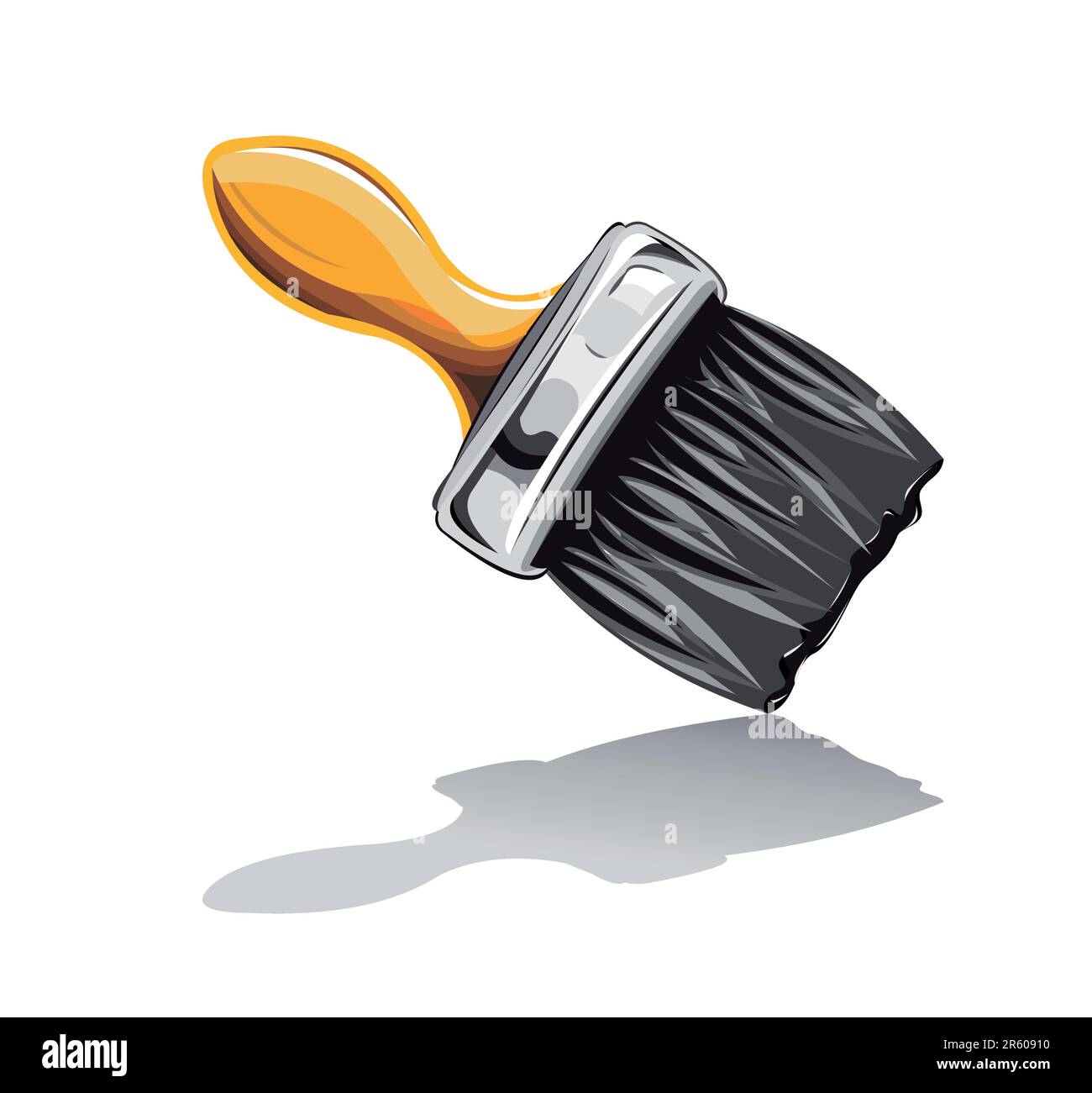 Wet stag Stock Vector Images - Alamy