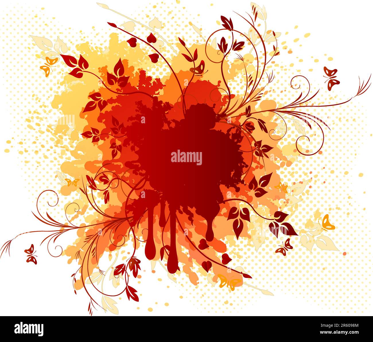 Abstract artistic background vector illustration Stock Vector Image ...