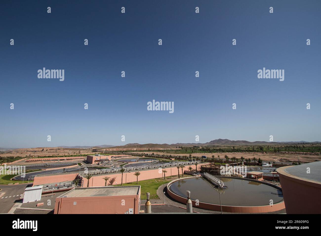 Waterleau wastewater facility hi-res stock photography and images - Alamy