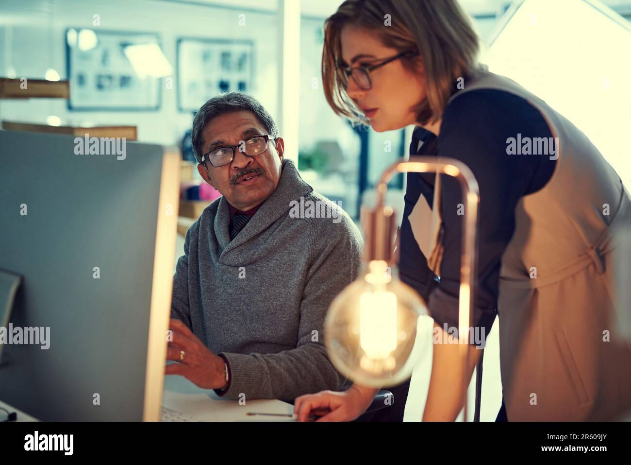 Working around the clock hi-res stock photography and images - Alamy