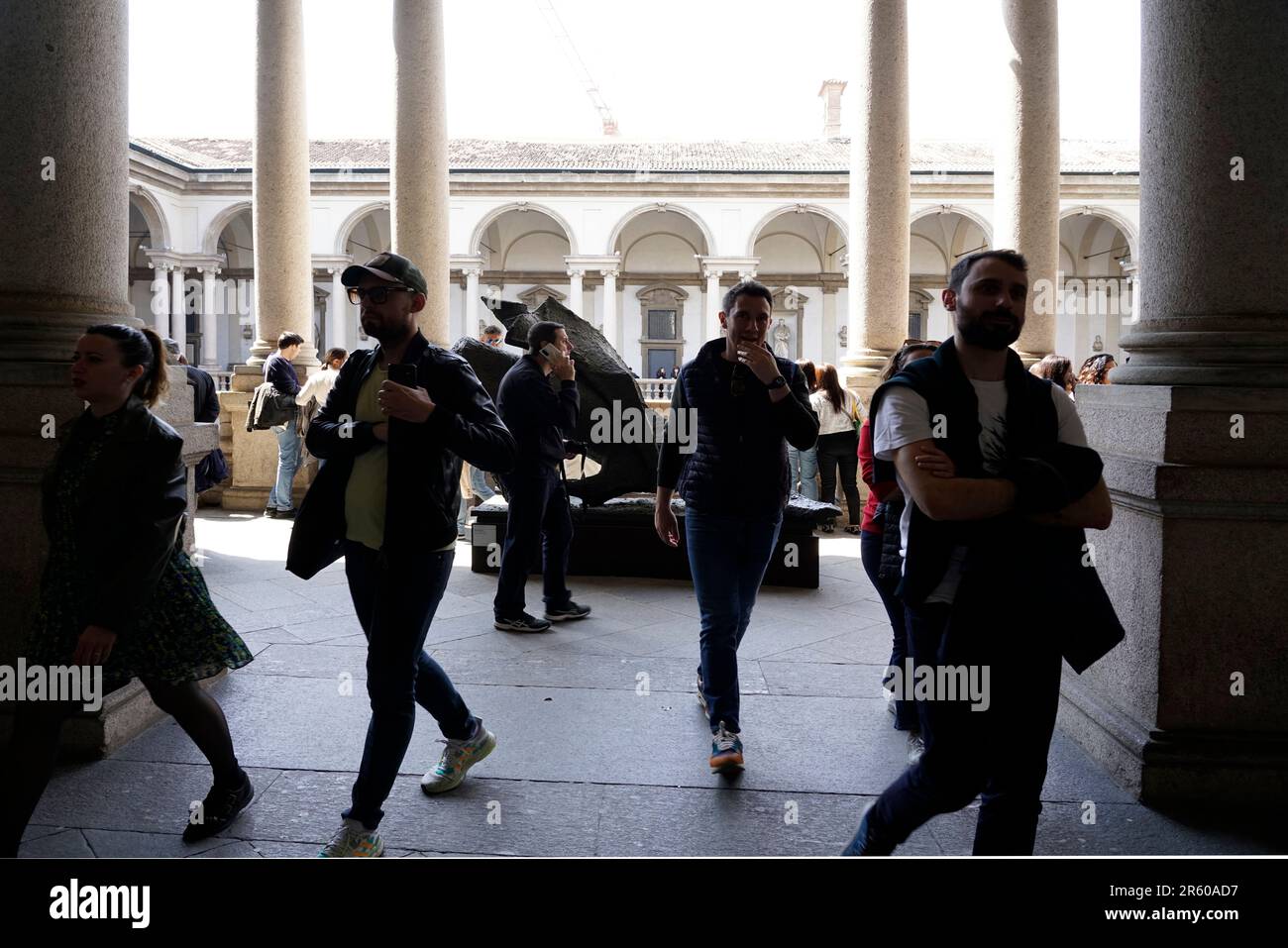 Brera Academy of Fine Arts, Brera district, Milan, Lombardy, Europe ...