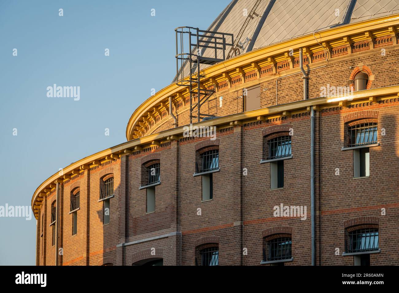 Close up of The Koepelgevangenis, a former prison from 1901 in the city ...
