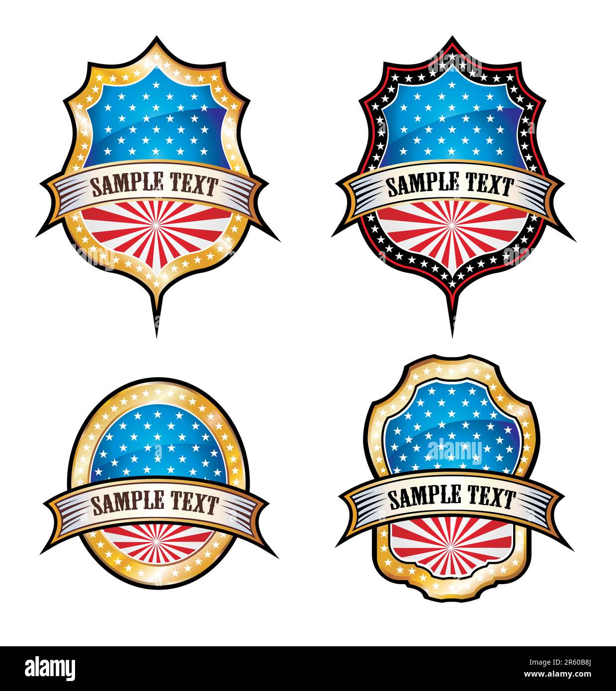 Gold emblems hi-res stock photography and images - Alamy