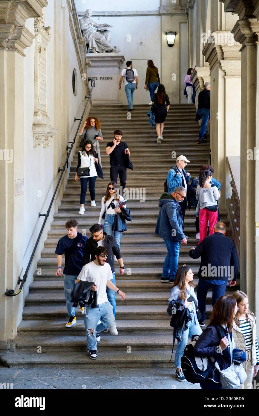 Brera Academy of Fine Arts, Brera district, Milan, Lombardy, Europe ...