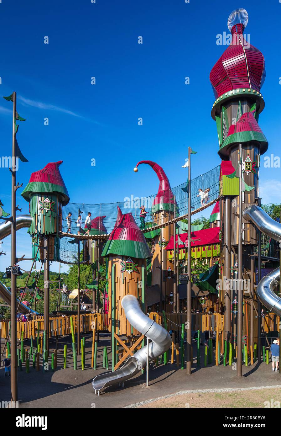 Daytime views of Lillidorei play village at the Alnwick Garden in ...