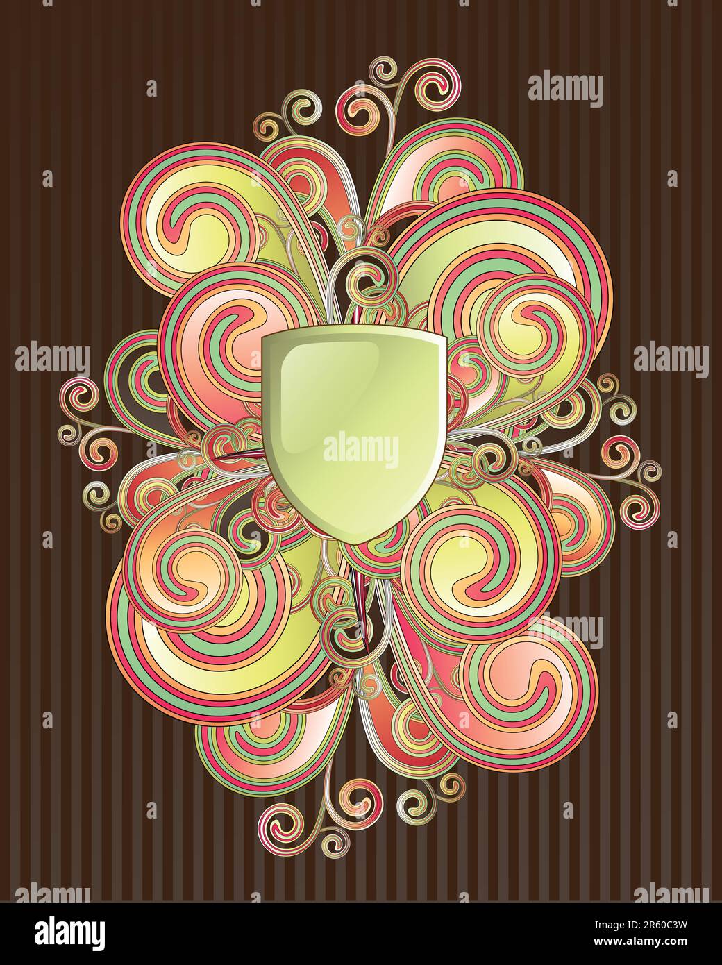 Coat of Arms Vector Illustration Stock Vector Image & Art - Alamy