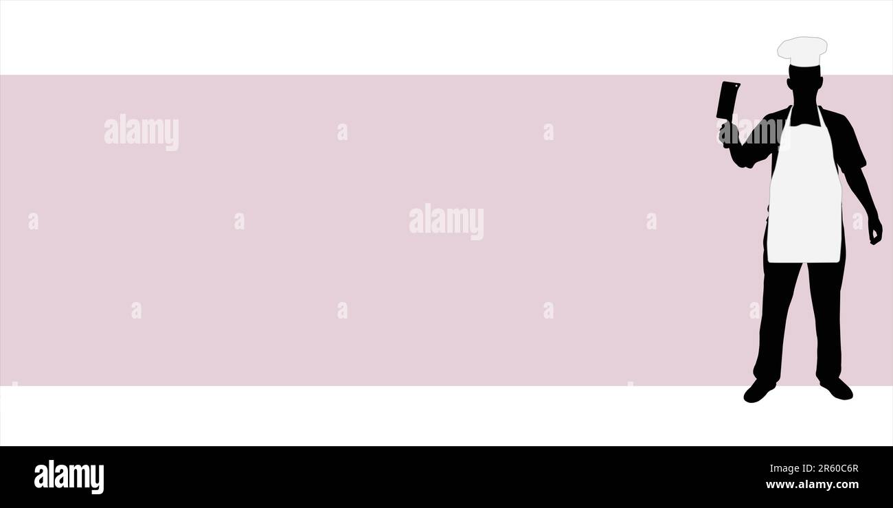 restaurant menu page with kitchen chief Stock Vector Image & Art - Alamy