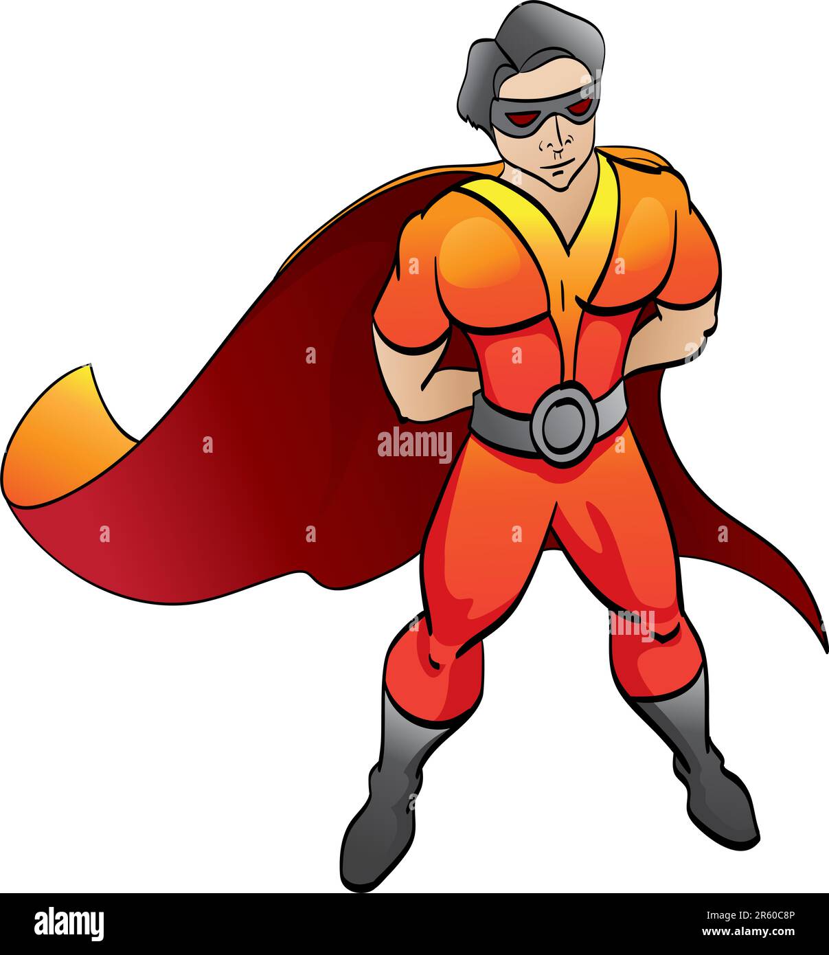 super masked hero Stock Vector Image & Art - Alamy