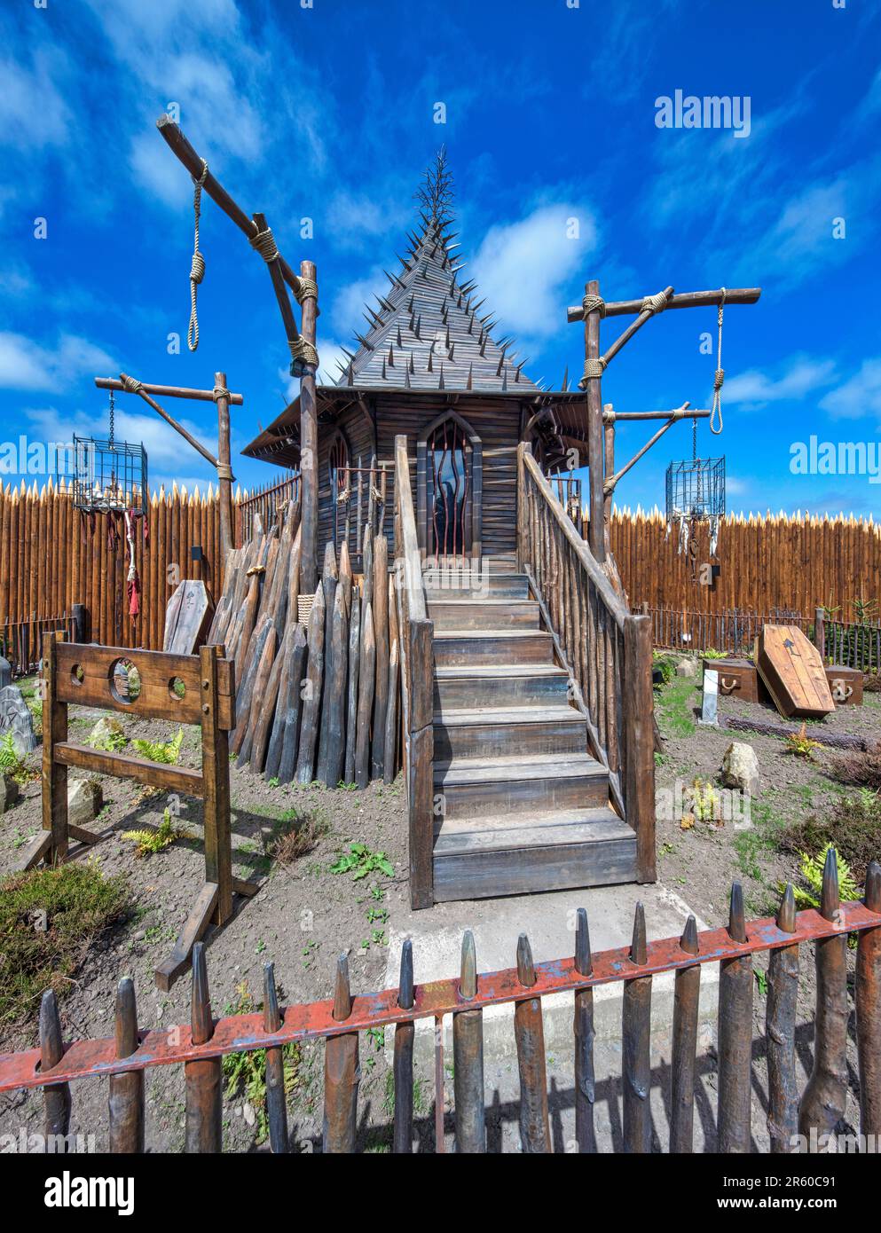 Daytime views of Lillidorei play village at the Alnwick Garden in ...