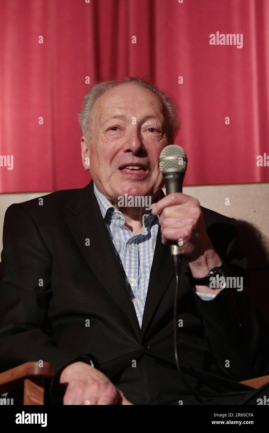 Film director Robin Hardy at the premiere of 'The Wicker Tree', a ...